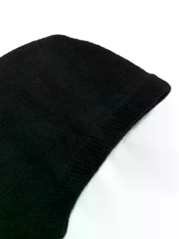 Rick Owens Ribbed-knit Balaclava - Black