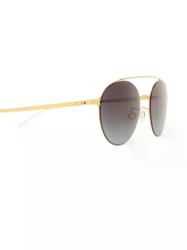 Mykita Tone Pilot Frame Sunglasses - Gold