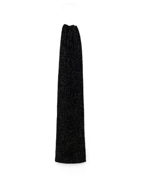 SILVIAN HEACH Knitted Scarf - Black