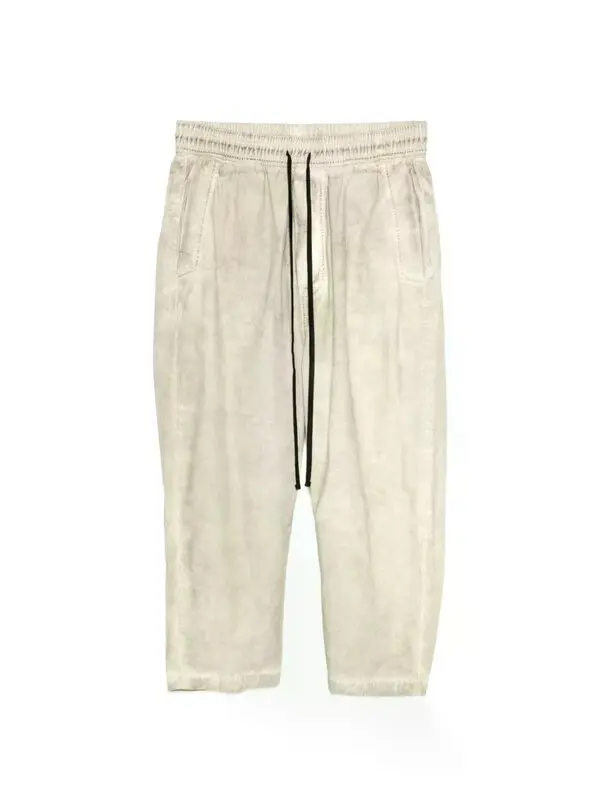 THOM KROM Drawstring-waist Cropped Trousers