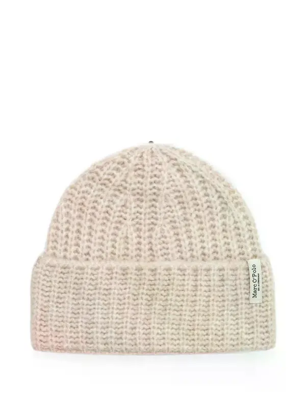 Marc O'polo Ribbed Beanie - Neutrals