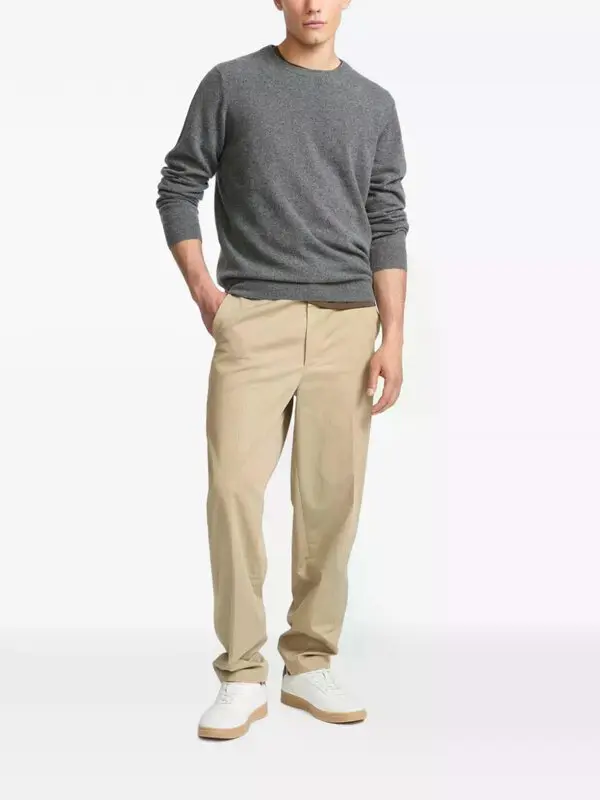 YVES SALOMON Crew Neck Cashmere Sweater
