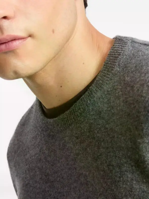 YVES SALOMON Crew Neck Cashmere Sweater