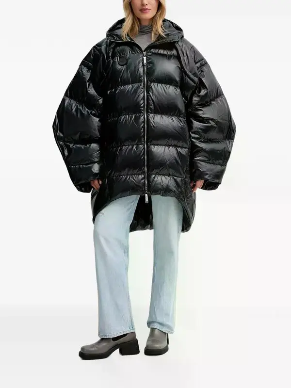 MMC STUDIO Apollo Hooded Padded Coat - Black