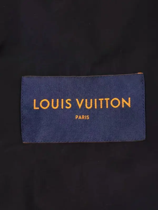 LOUIS VUITTON Embossed Logo Blouson Jacket