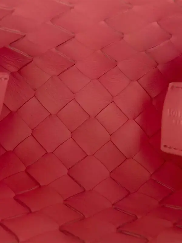 Bottega Veneta Intrecciato Loop Camera Bag - Pink