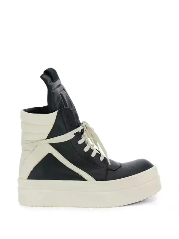 Rick Owens Jumbolace Geobasket High-top Sneakers - Black