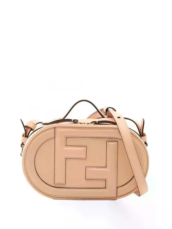 Fendi O'lock Leather Camera Bag Satchel
