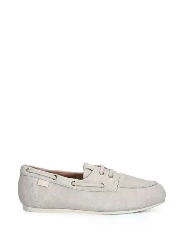 Moschino Suede Boat Shoes