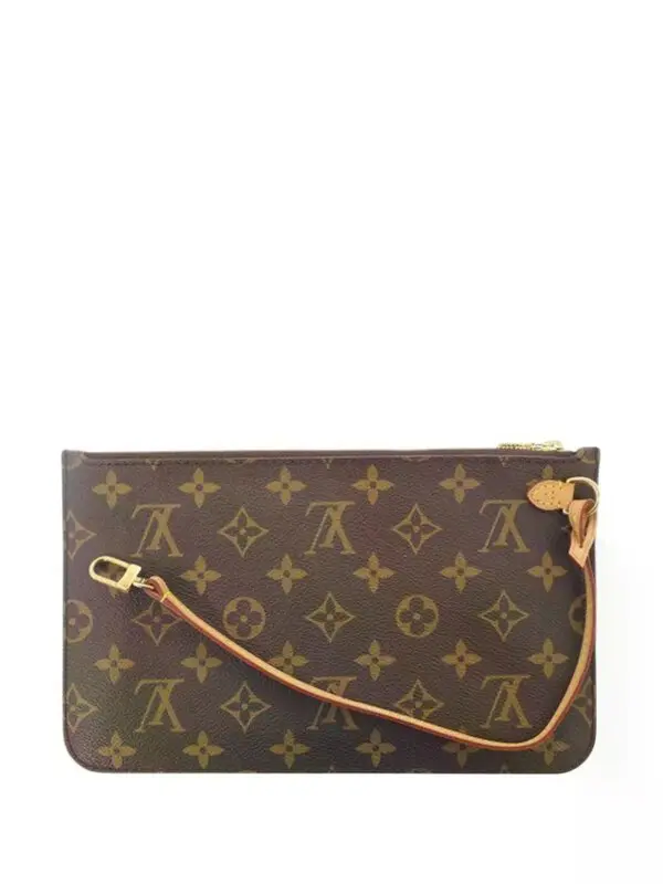 LOUIS VUITTON 2016 Monogram Neverfull Mm Tote Bag - Brown