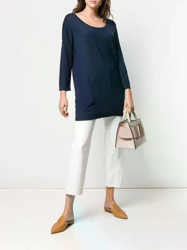 SOTTOMETTIMI Longline Knitted Sweater