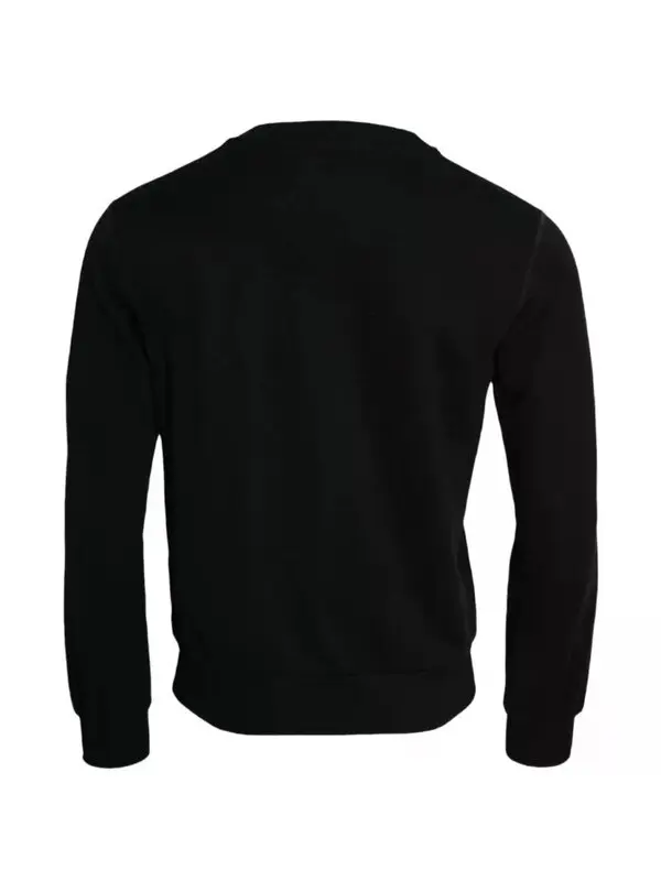 Dolce & Gabbana Logo-embossed Cotton Sweater