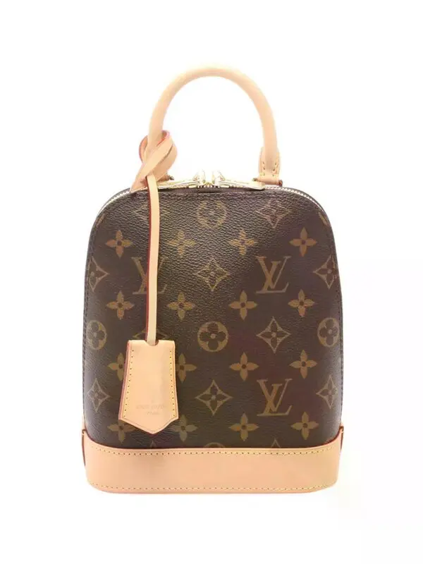 LOUIS VUITTON Monogram Alma Backpack - Brown