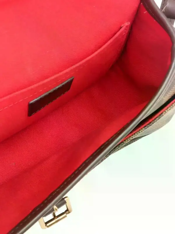 LOUIS VUITTON Damier Ebene Sologne Crossbody Bag