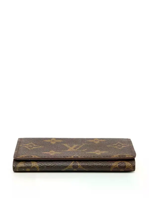 LOUIS VUITTON 1997 Monogram Envelope Business Card Holder