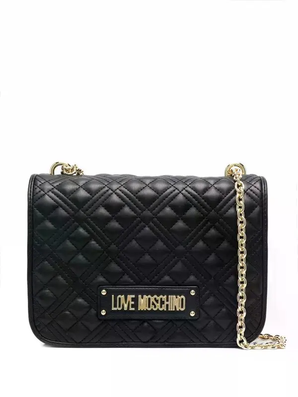 Moschino Quilted Chain Shoulder Bag