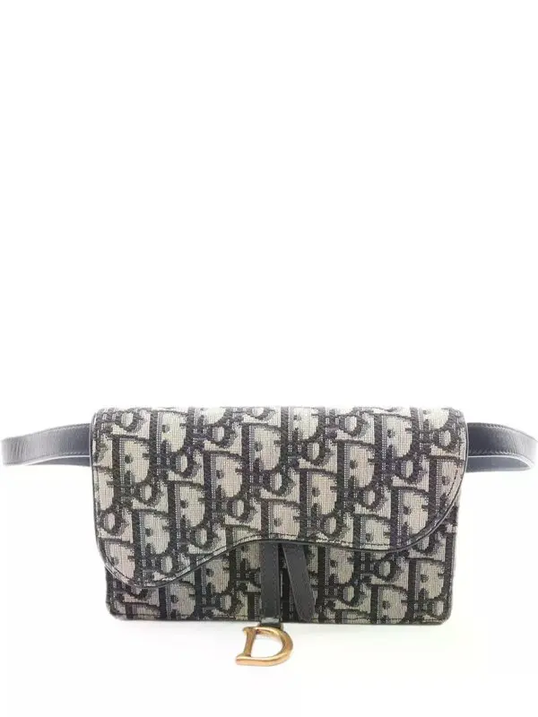 Dior 2000s Saddle Oblique Belt Bag