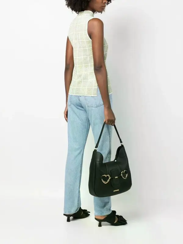 Moschino Heart-bit Shoulder Bag
