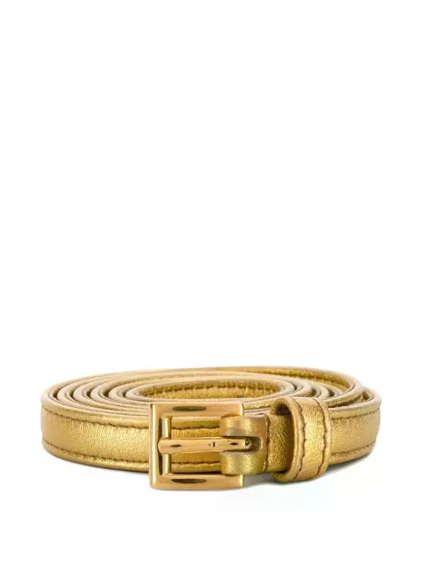 Prada Thin Belt - Metallic