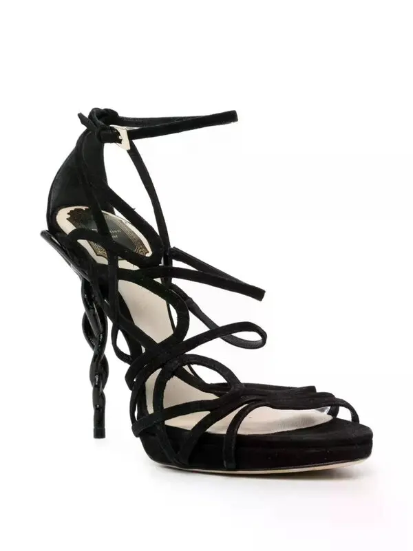 Dior 120mm Strappy Cage Sandals
