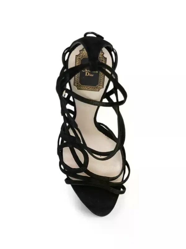 Dior 120mm Strappy Cage Sandals