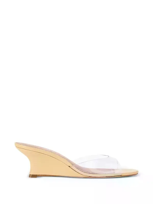 Staud Brigitte Sandals With Contrast Topstitching