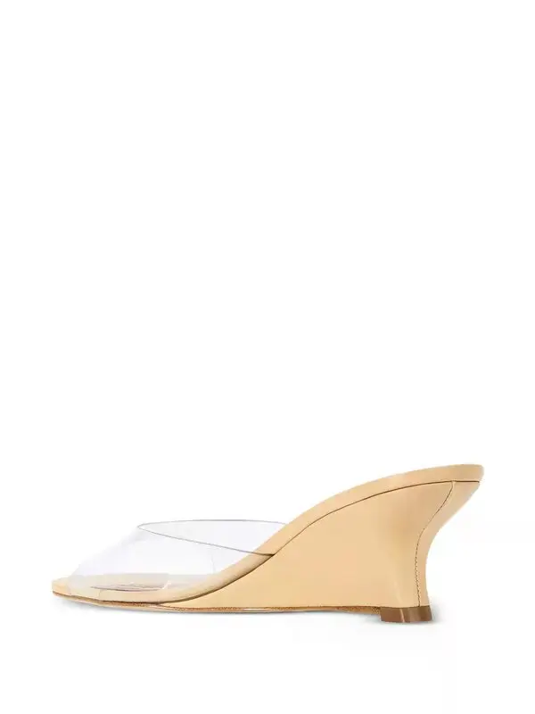 Staud Brigitte Sandals With Contrast Topstitching