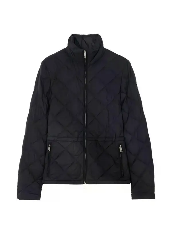 Burberry Quilted Nylon Jacket With Drawcord Waist