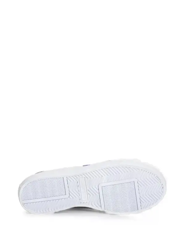 Lacoste Logo Patch Platform Sneakers - White