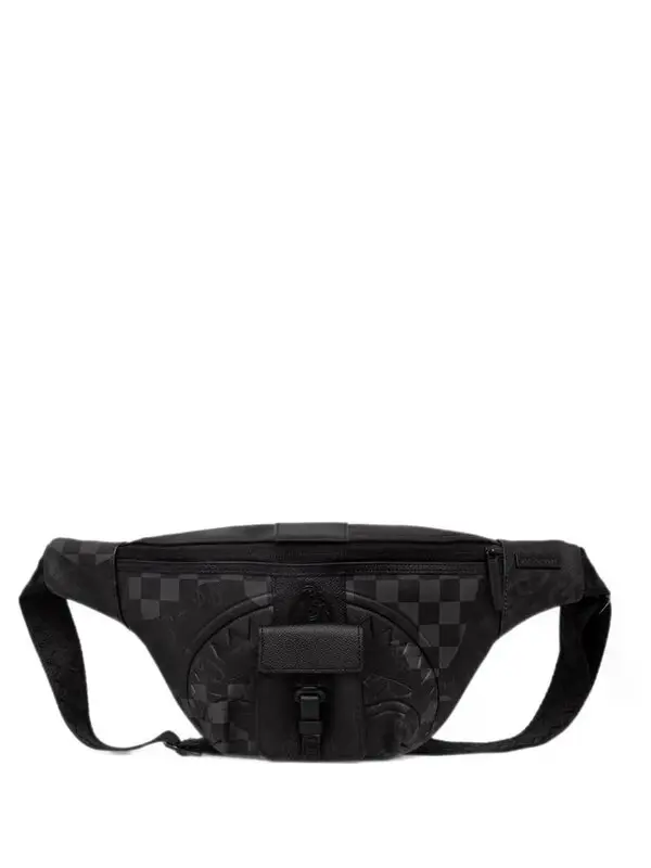 SPRAYGROUND Check-print Shark Mouth Belt Bag