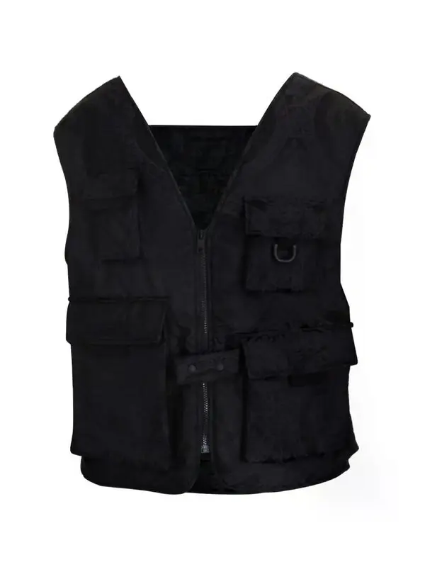 Dolce & Gabbana Paisley-embossed Quilted Gilet