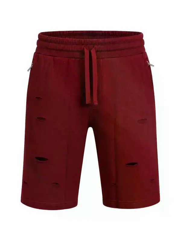 Dolce & Gabbana Distressed Bermuda Sweatshorts