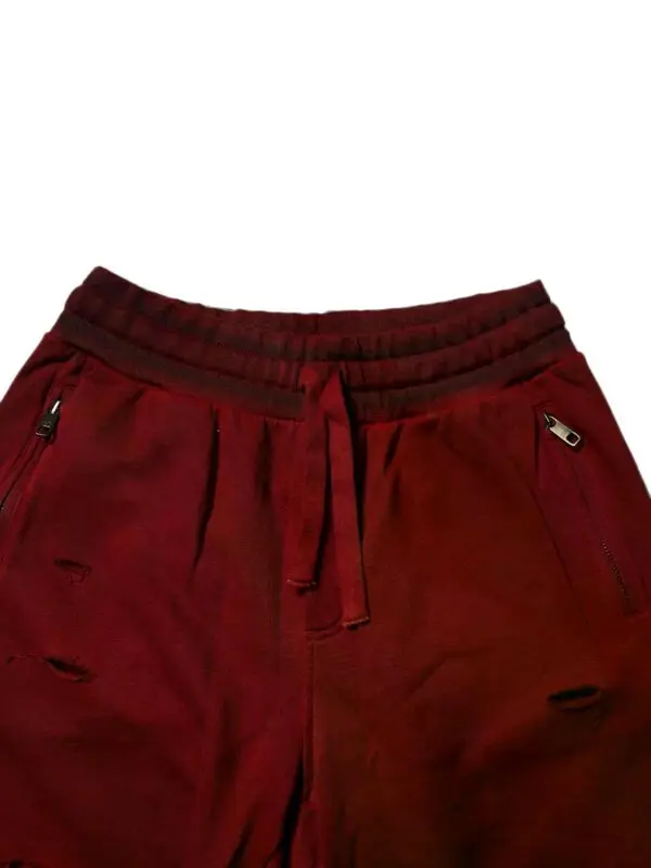 Dolce & Gabbana Distressed Bermuda Sweatshorts