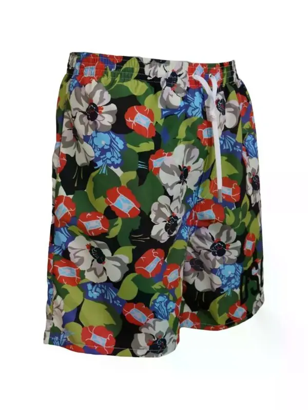 Dolce & Gabbana Floral Print Swim Shorts