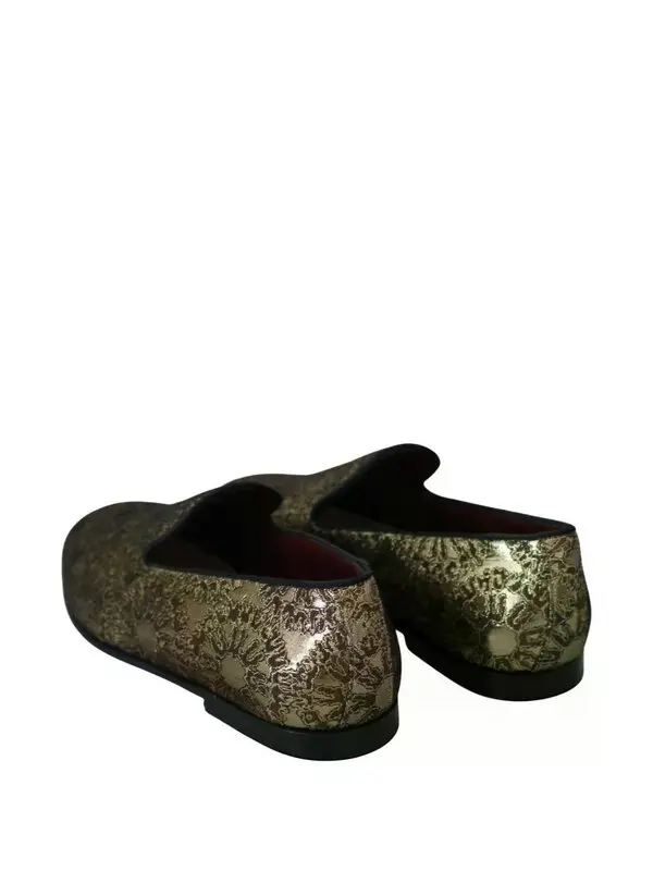 Dolce & Gabbana Floral Jacquard Loafers