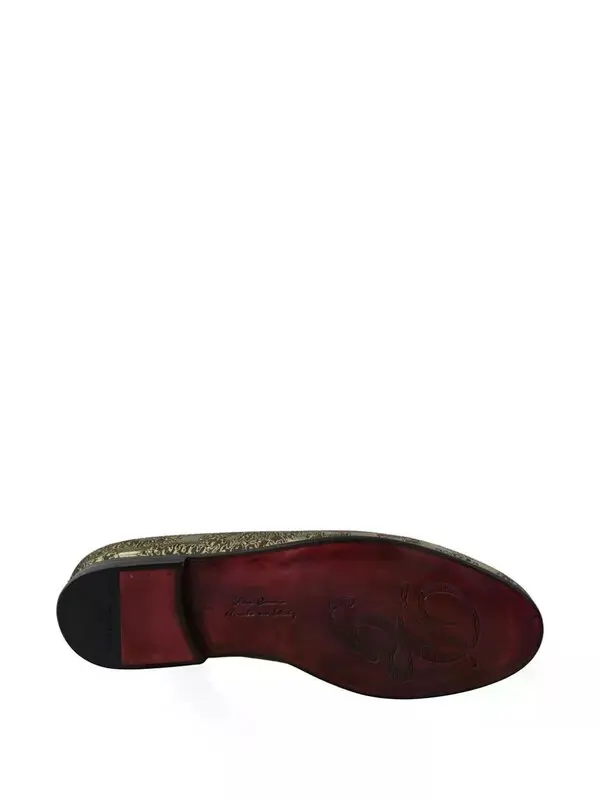 Dolce & Gabbana Floral Jacquard Loafers