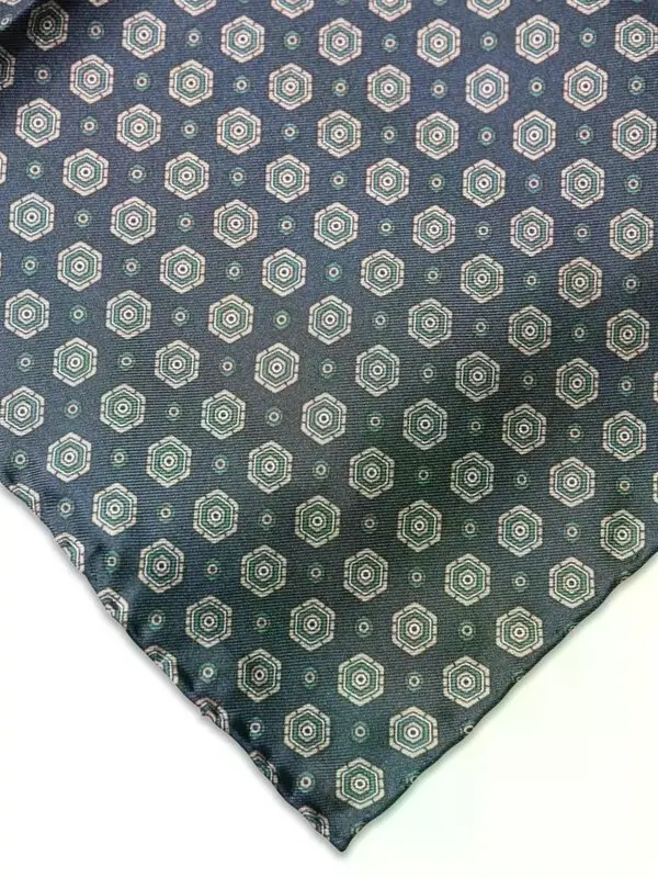 Dolce & Gabbana Geometric-print Silk Handkerchief