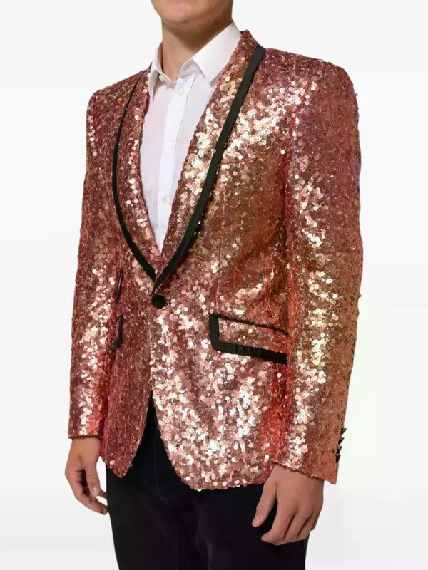 Dolce & Gabbana Sicilia Sequin-embellished Blazer