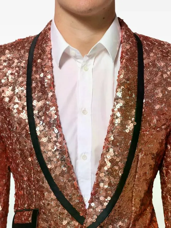 Dolce & Gabbana Sicilia Sequin-embellished Blazer