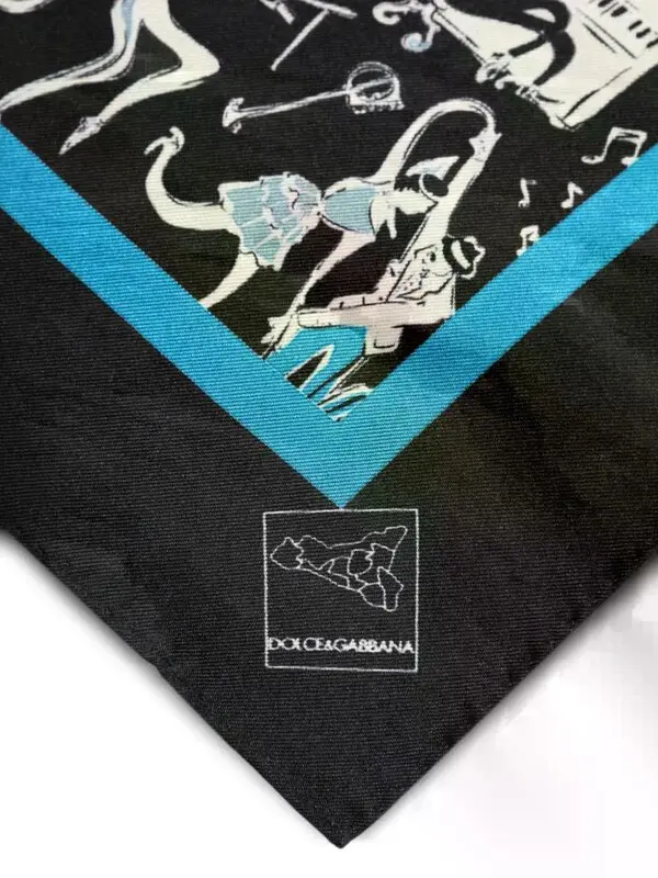 Dolce & Gabbana Silk Handkerchief
