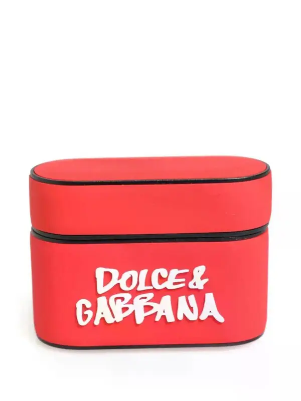 Dolce & Gabbana Logo-embossed Airpods Case