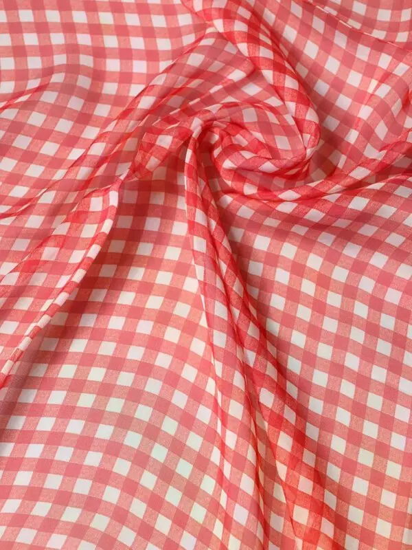 Dolce & Gabbana Check-pattern Silk Scarf
