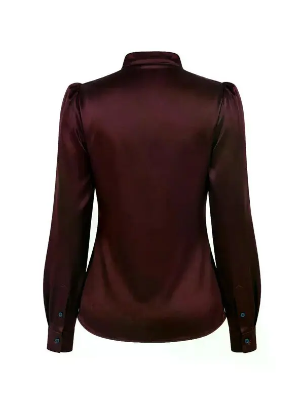Dolce & Gabbana Silk Bow Detail Blouse