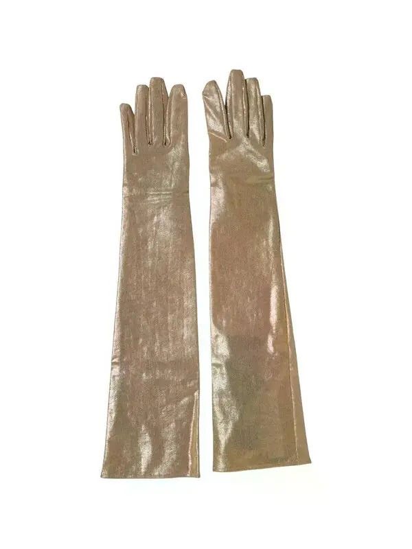 Dolce & Gabbana Metallic Elbow-length Gloves