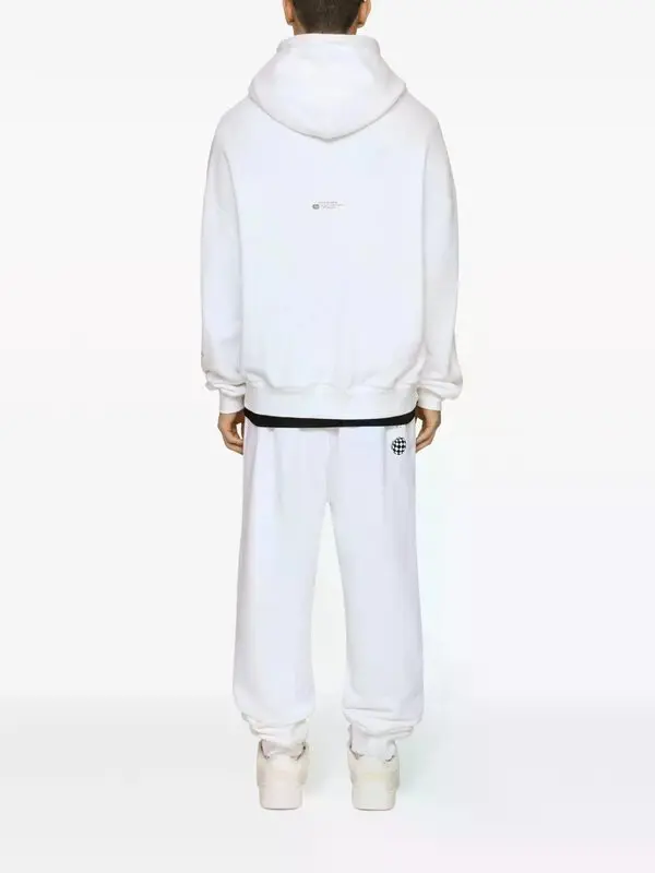 Dolce & Gabbana Cotton Slogan Print Hoodie