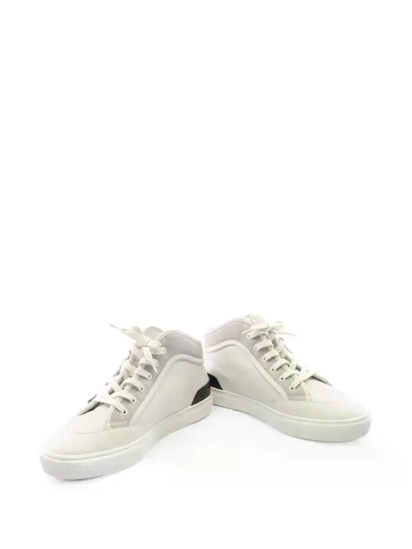 Hermès Panelled High-top Sneakers