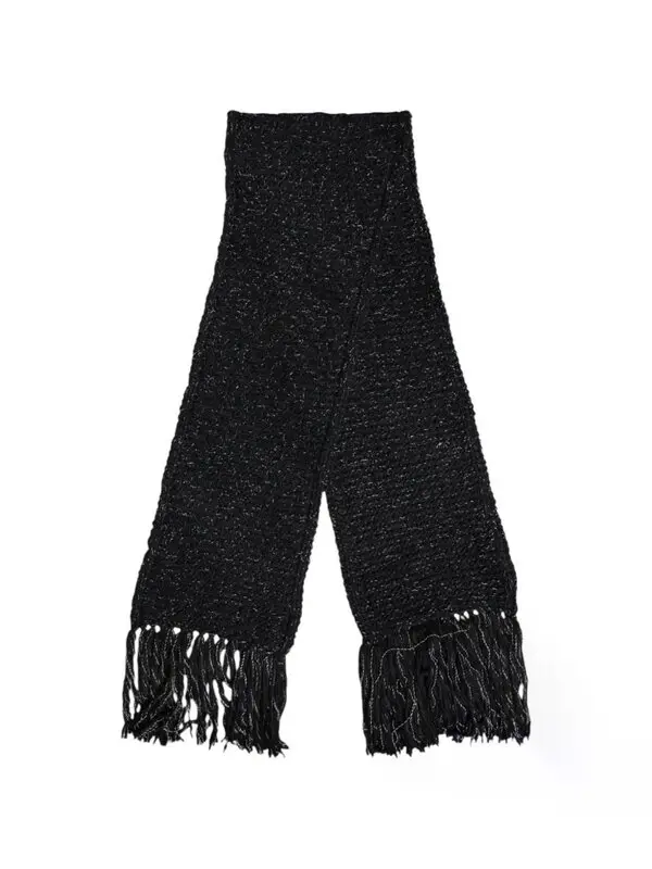 Dolce & Gabbana Fringe-trimmed Knitted Scarf