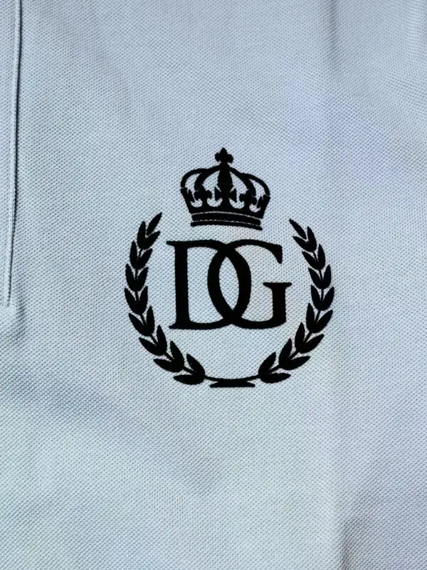 Dolce & Gabbana Logo-embroidered Polo Shirt