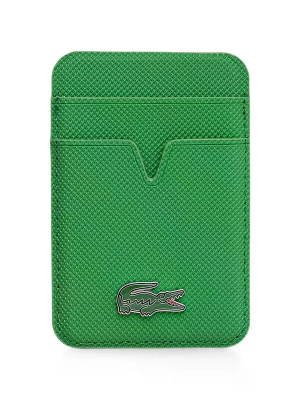 Lacoste Logo-plaque Card Holder - Green