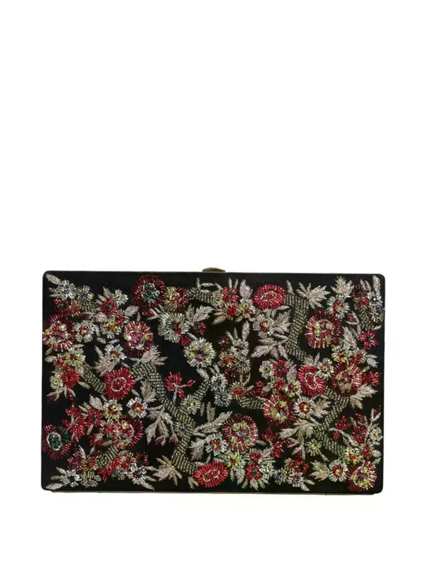 Dolce & Gabbana Floral Embroidered Clutch Bag